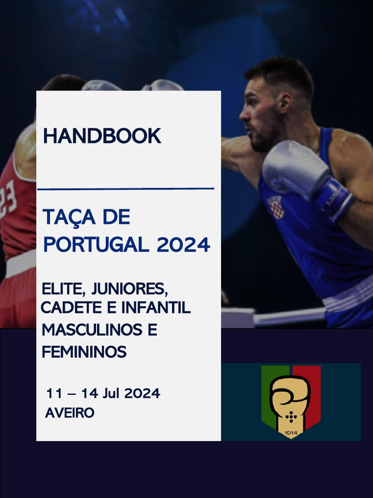 Handbook Taca de Portugal 2024 (1) | PDF | Portugal