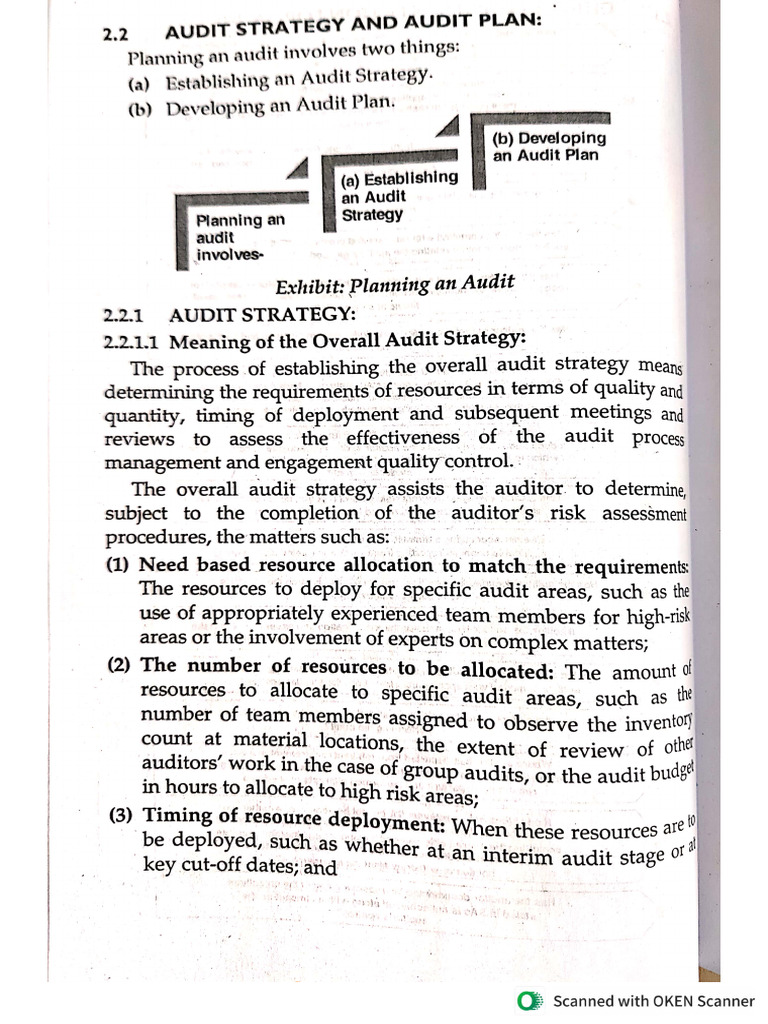 Audit Strategy and Plan | PDF