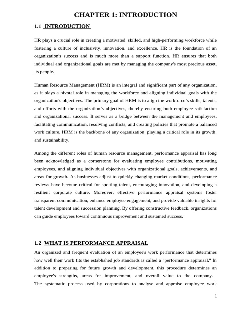 Comparative Analysis of Traditional and Modern Performance Appraisal Methods (Main) | PDF ...