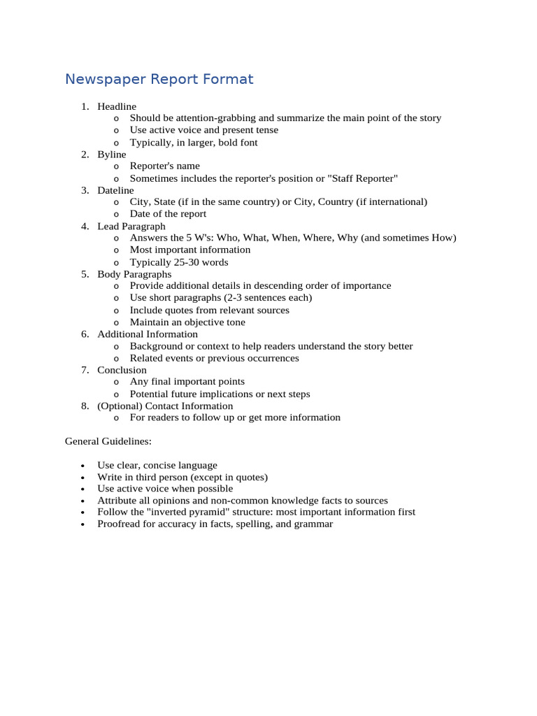 Newspaper Report Format | PDF | Renewable Energy | Agriculture