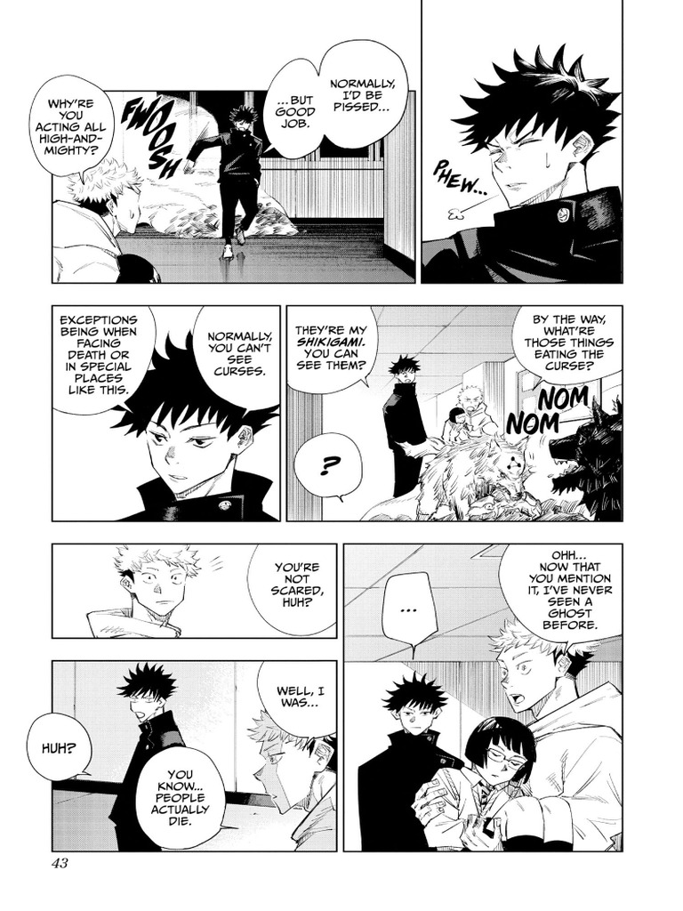 Jujutsu Kaisen Volume 01 - PDF Room (1) - 14 | PDF