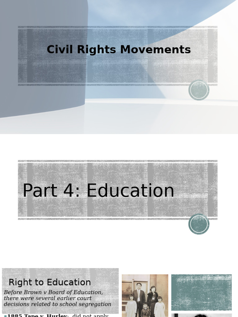 Unit 5 Part 4 Education | PDF | Chicano | Brown V. Board Of Education