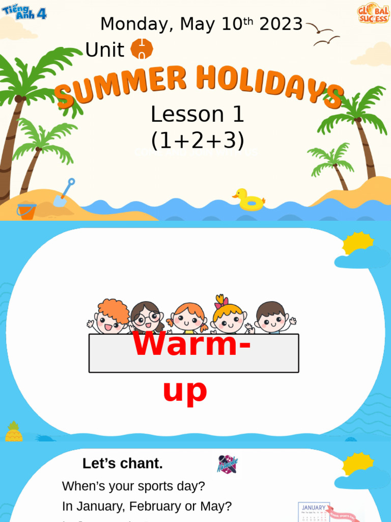 Unit 10 Lesson 1 (1+2+3) | PDF