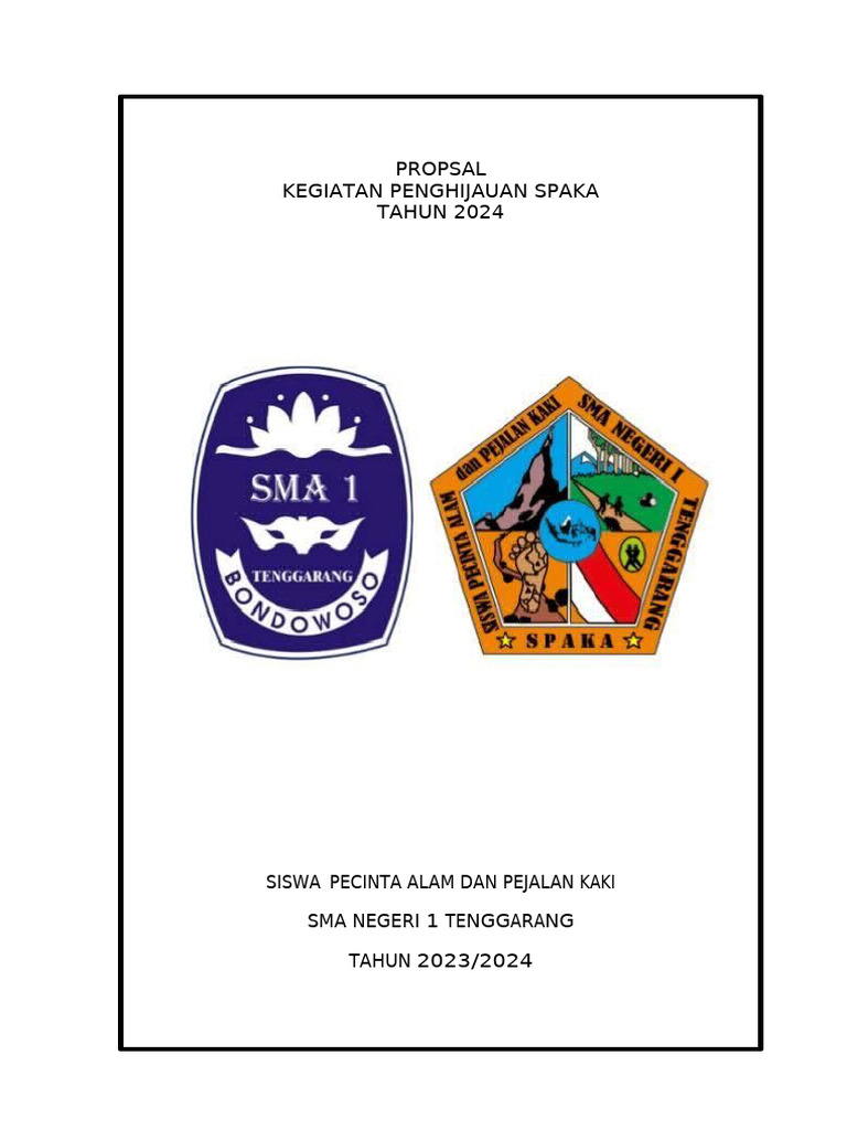 PROPOSAL SPAKA | PDF