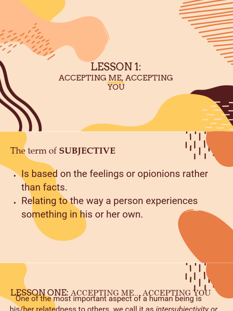 Understanding Self-Acceptance and Love | PDF | Love | Psychology