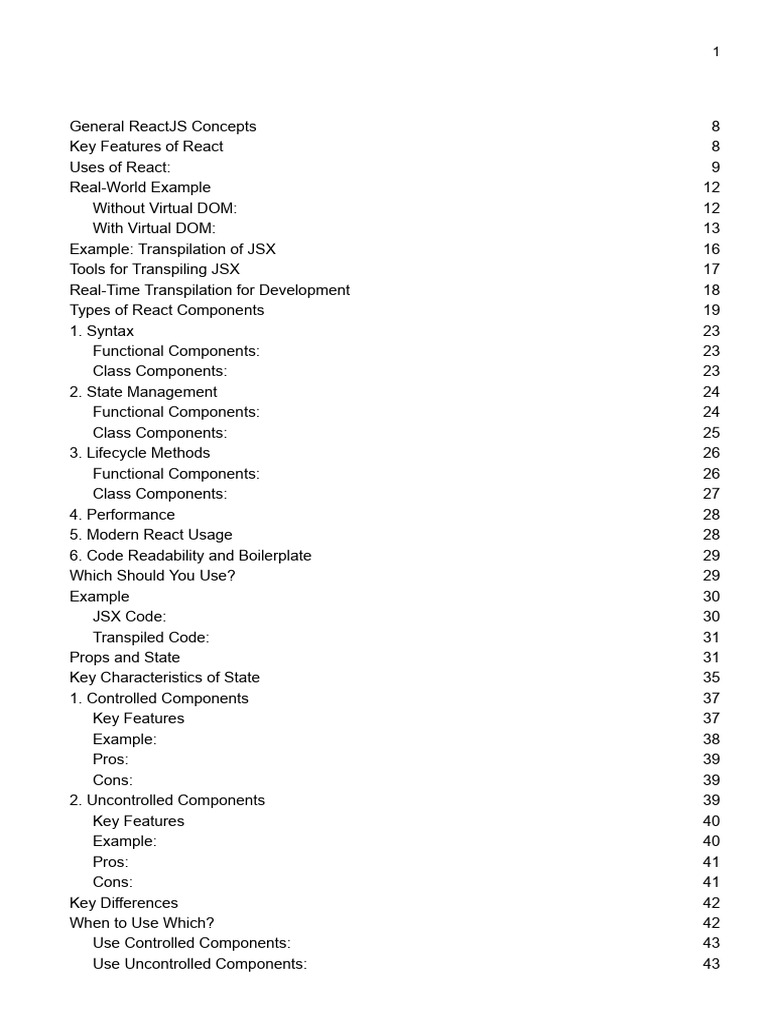 ReactJS Begineer To Advance Concept | PDF | Computer Programming | Systems Architecture