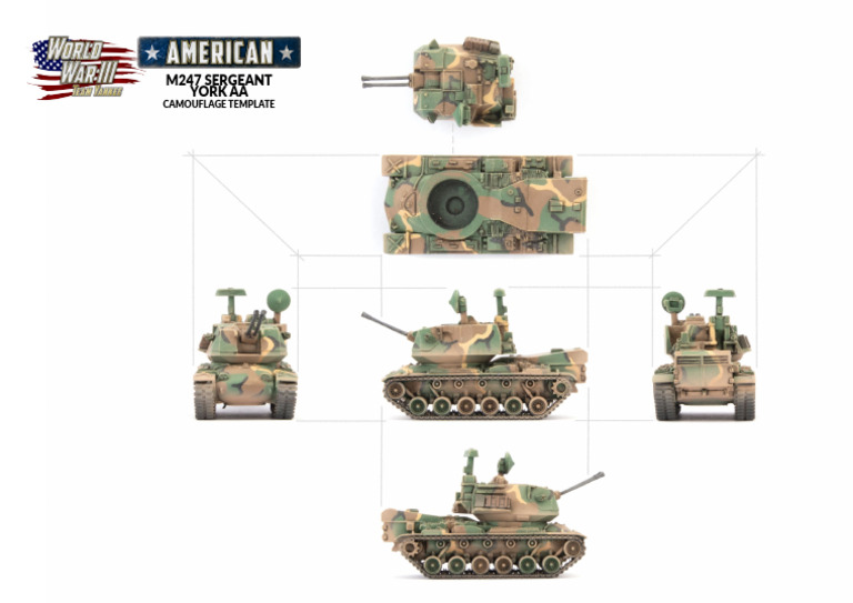 MERDC Templates M247 Sergeant York | PDF