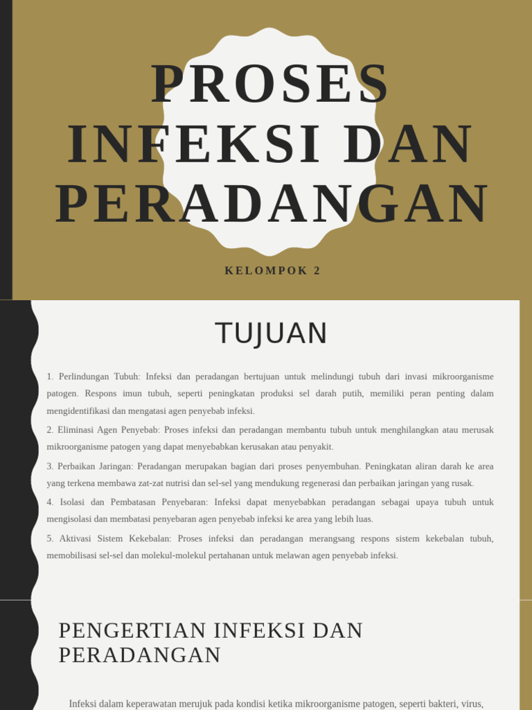 PROSES INFEKSI DAN PERADANGAN KEL 2 | PDF