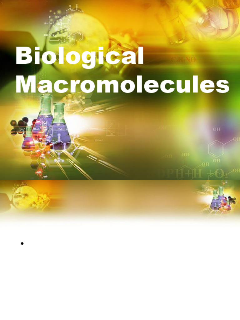 PhySci Q3 - Lesson 6 Biological Macromolecules | PDF | Carbohydrates ...