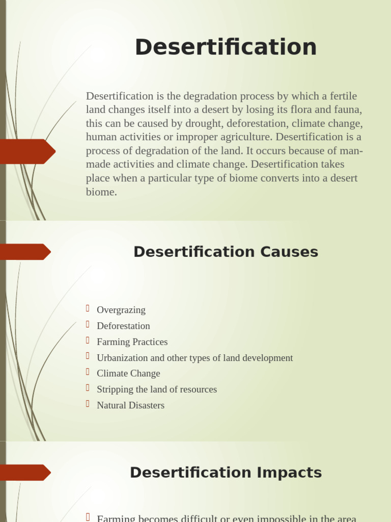 Desertification (1) | PDF