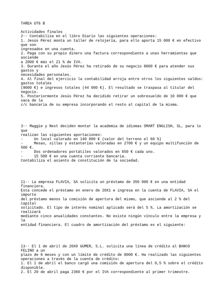 619788476-TAREA-UT6-B | PDF | Bancos | Crédito