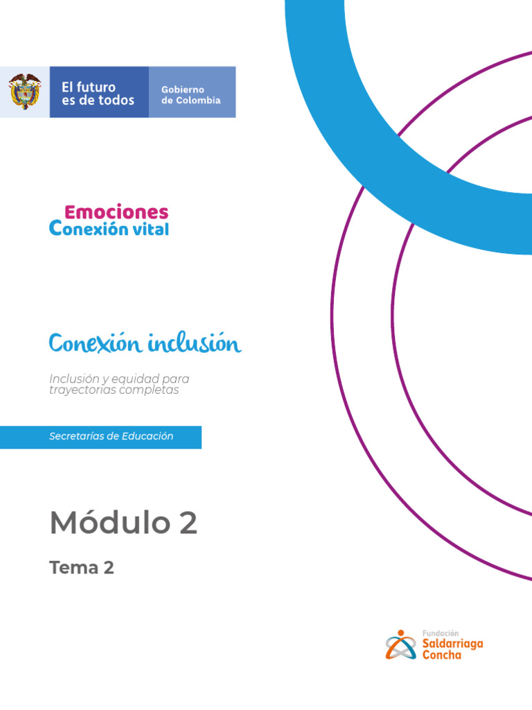 Conexión Inclusión Mod2 Tema2 | PDF | Invalidez | Inclusión (Educación)