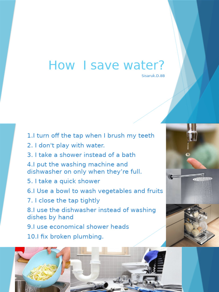 Top 10 Water-Saving Tips | PDF