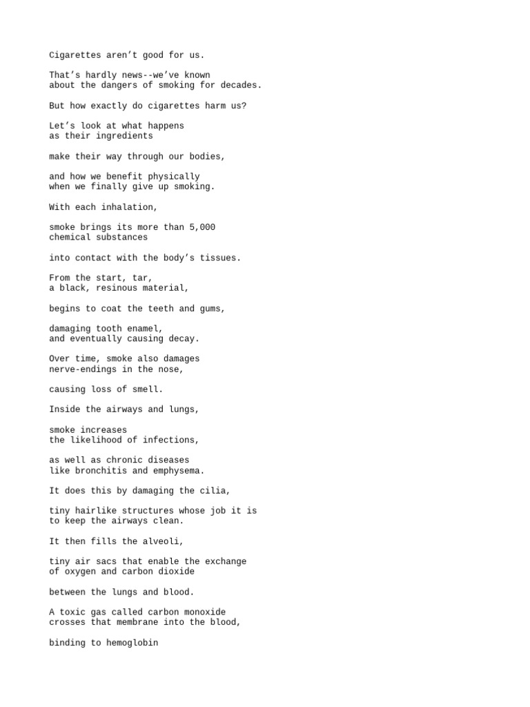 (English) How Do Cigarettes Affect The Body - Krishna Sudhir (DownSub ...