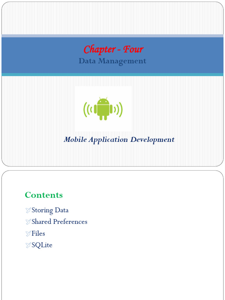 Ch_Two | PDF | Computer File | Databases