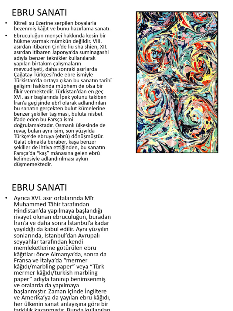 Ebru Sanati | PDF