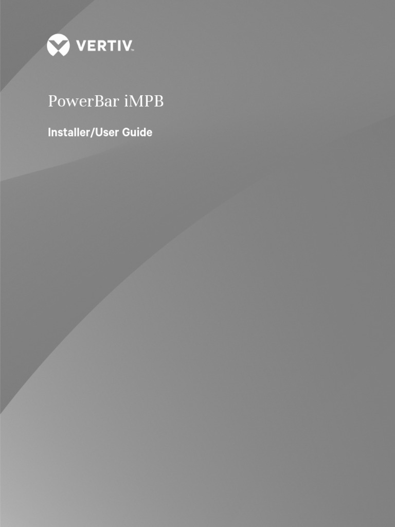 PowerBar iMPB Installation Guide | PDF | Nut (Hardware) | Electrician
