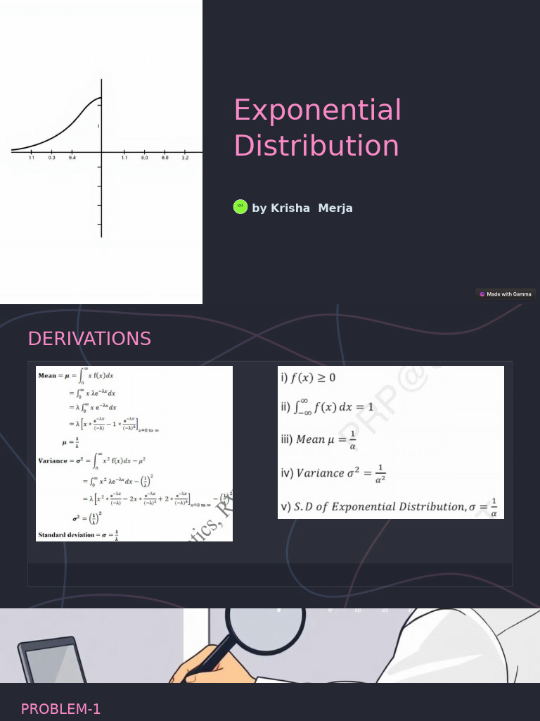 Exponential-Distribution | PDF