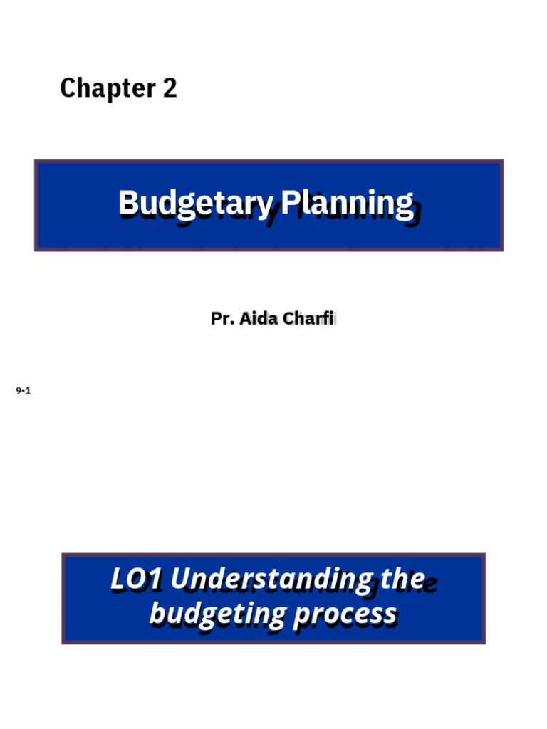 Chapter 2 Budgetary Planning-1-30 PDF | PDF | Budget | Inventory