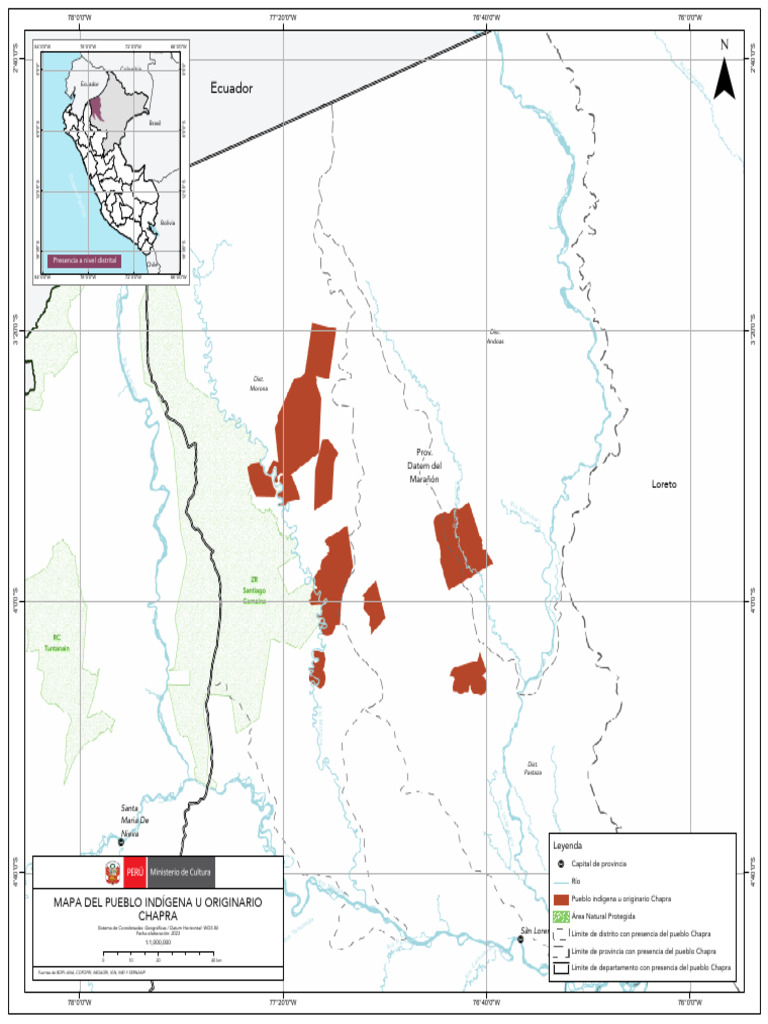 Mapa Pueblo Chapra | PDF