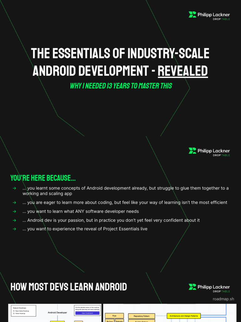 Android Development Essentials Guide | PDF | Class (Computer ...