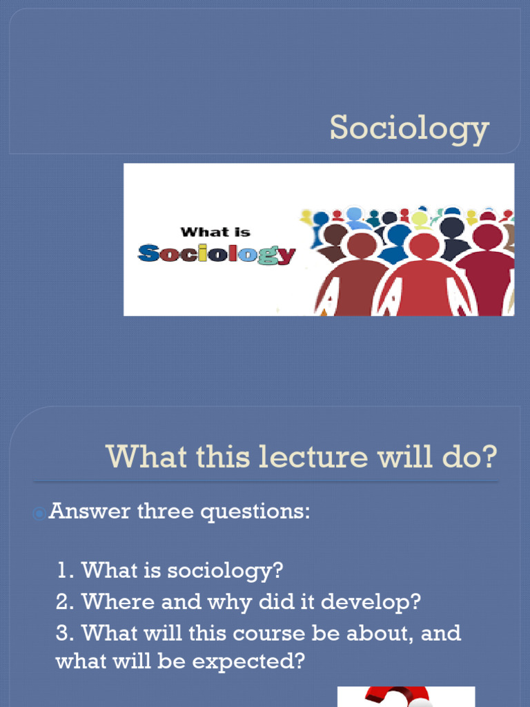 WEEK 1 & 2 Slides | PDF | Sociology | Capitalism