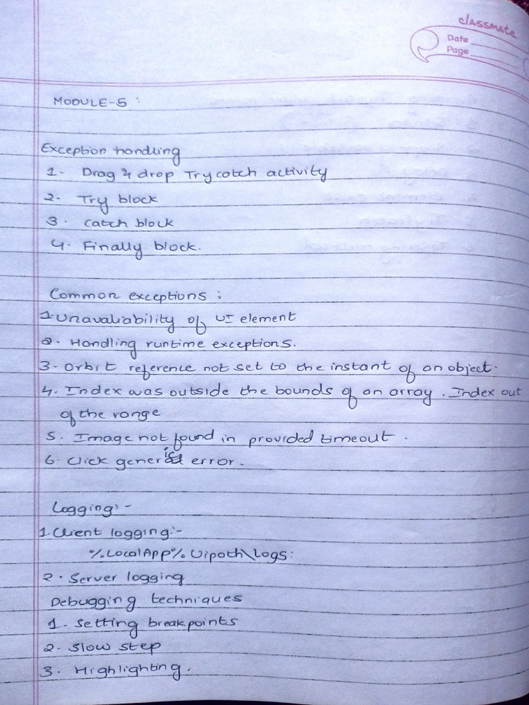 Exception Handling Guide | PDF