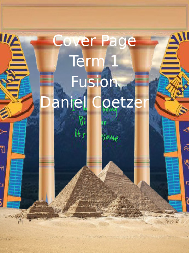 Cover Page Desert | PDF