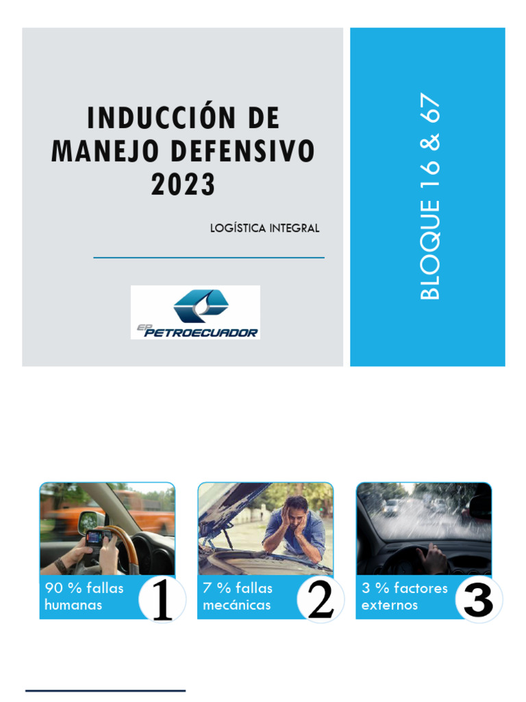 INDUCCIÓN INICIAL MD 2024 | PDF | Seguridad vial INDUCCIÓN INICIAL MD 2024 | PDF | Seguridad vial