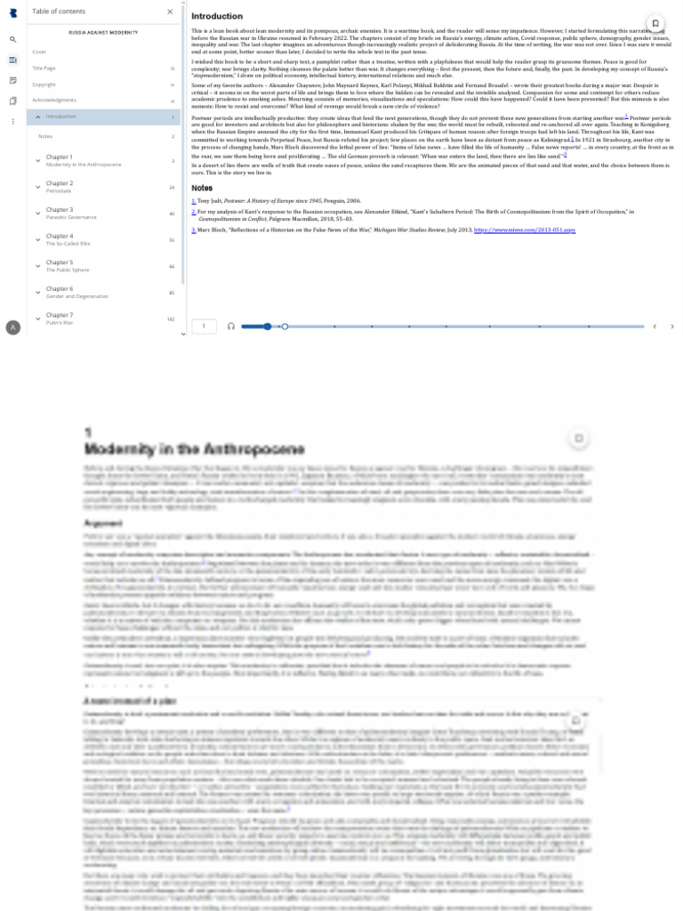 Russia Against Modernity - Wiley Reader | PDF