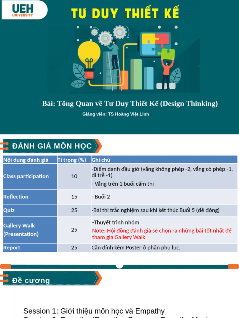 Slide 1 - Design Thinking Intro SS1 | PDF