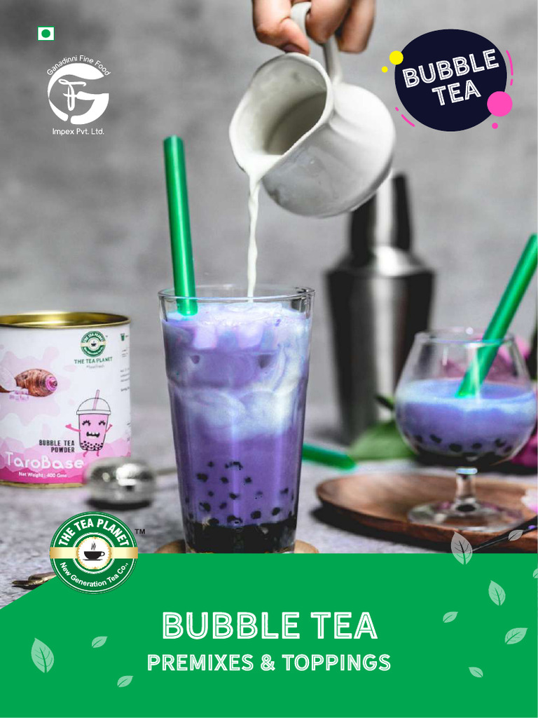 Bubble Tea Ingredients - June 2023 | PDF