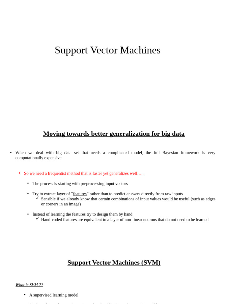 SVM-1 | PDF | Support Vector Machine | Linear Algebra
