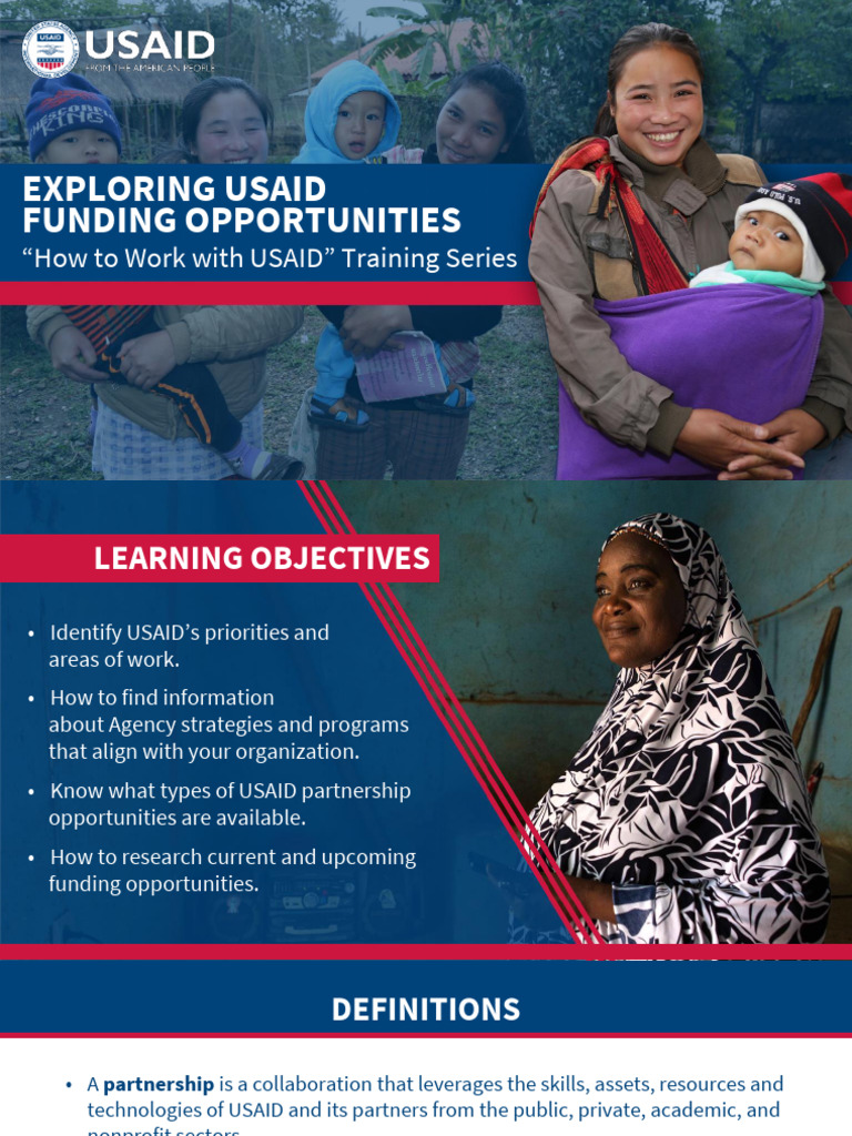 USAID Funding Opportunities Guide | PDF | United States Agency For ...