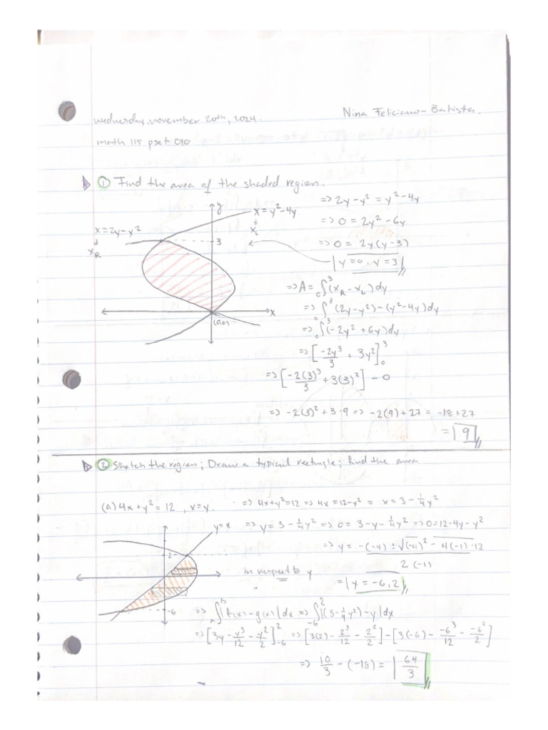 Math 115 Pset 10 | PDF