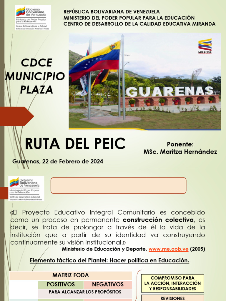 PEIC | PDF | Pedagogía