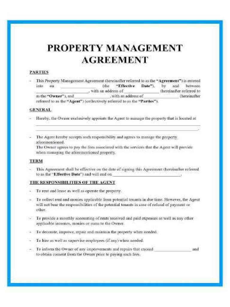Property Management | PDF