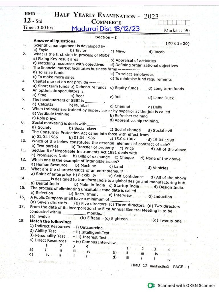 12th-Commerce-EM-Half-Yearly-Exam-2023-Question-Paper-with-Answer-Keys ...