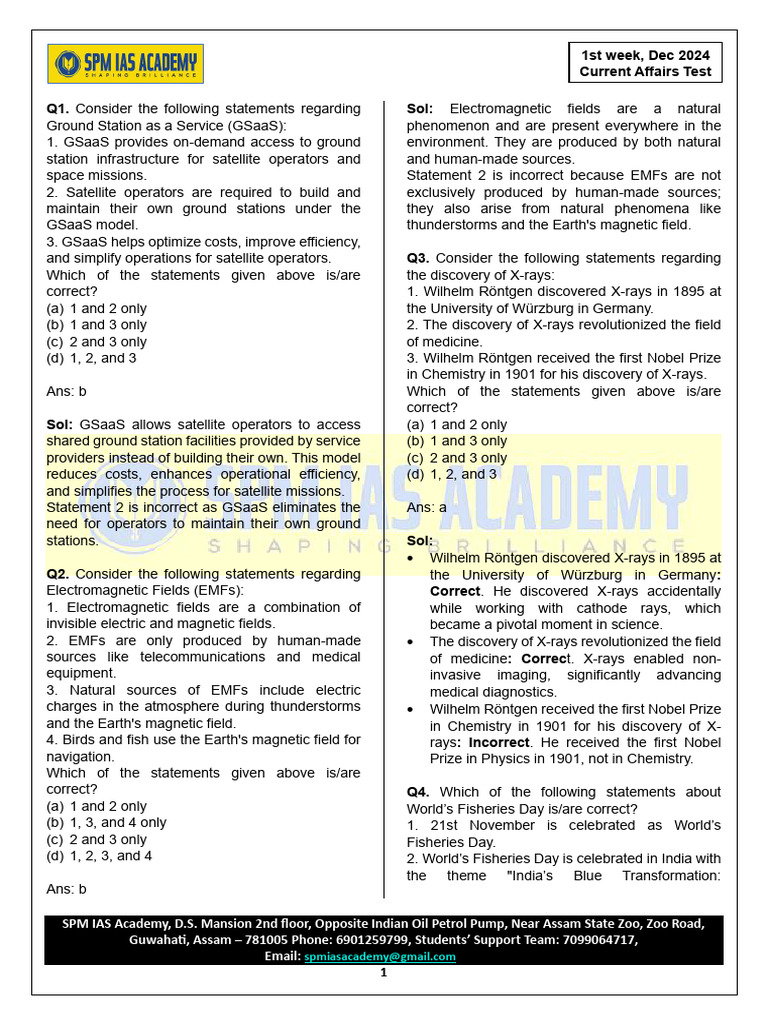 December 1st Week CA 2024 SPM | PDF | International Criminal Court ...
