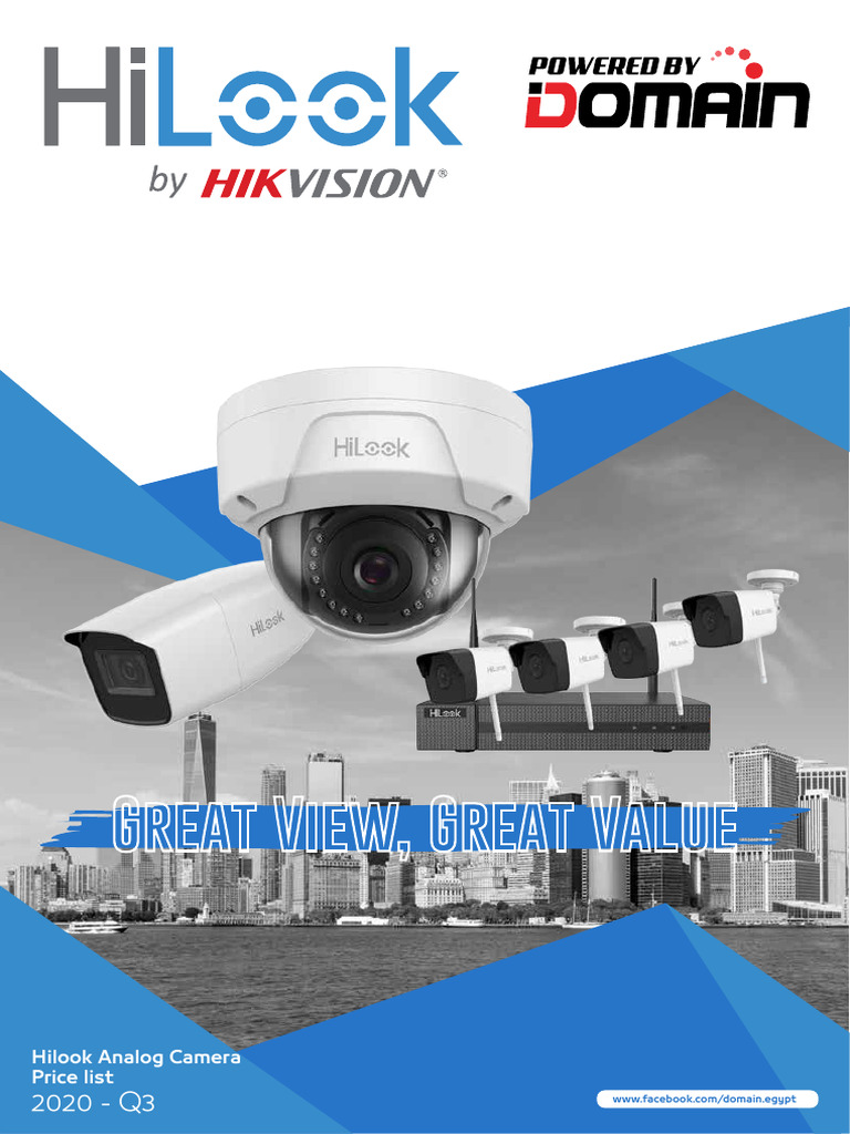 Hilook Analog Cam Price List 2020 | PDF | Hdmi | Digital Video Recorder