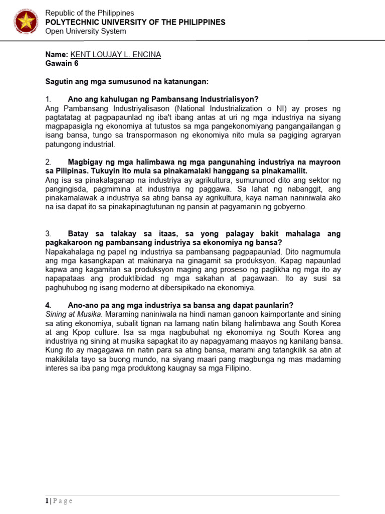 Gawain 6 - Encina, Kent Loujay L. | PDF