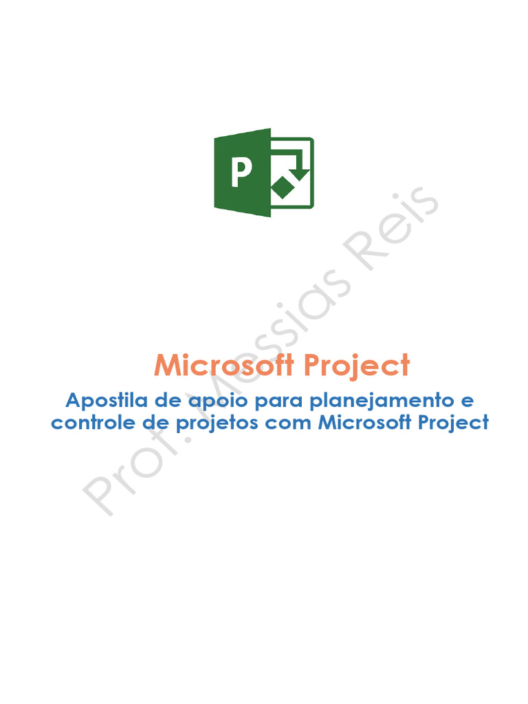 Apostila - Microsoft Project | PDF