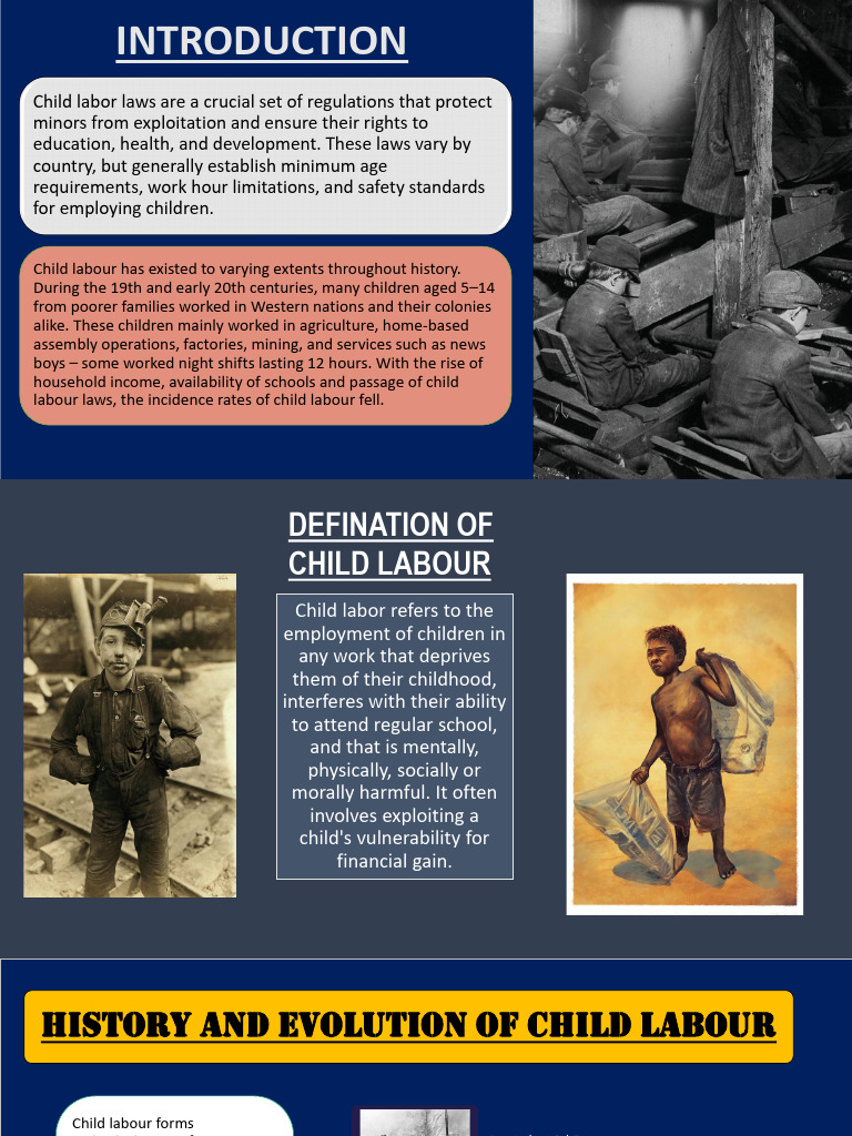 Introduction To Child Labor Laws | PDF | Child Labour | Labour Law