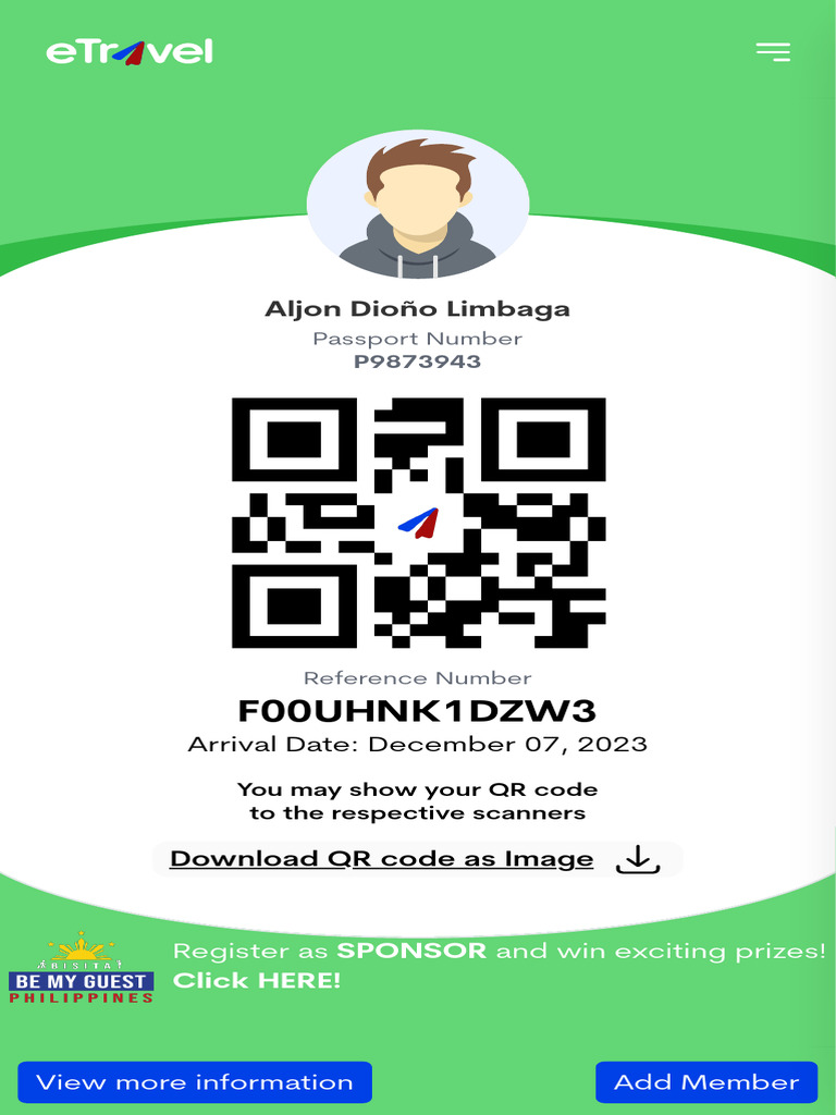 eTravel - QRCode | PDF