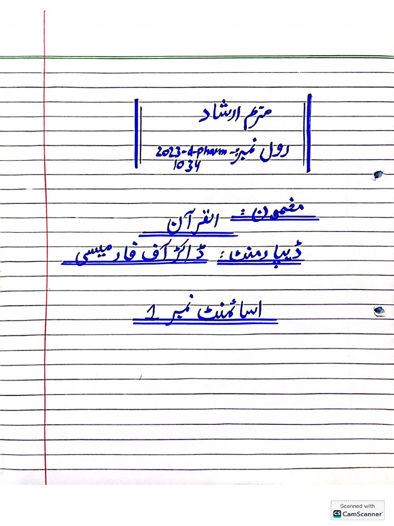 Maryam THQ Assignment | PDF