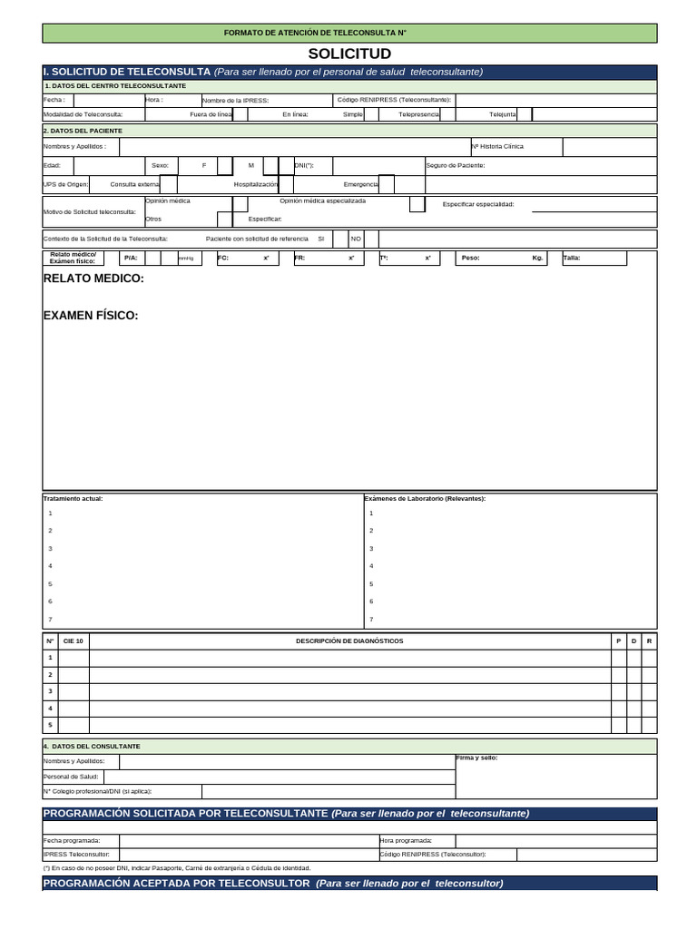 Modelo Fat - Centro Consultante | PDF | Documento de identidad | Medicina