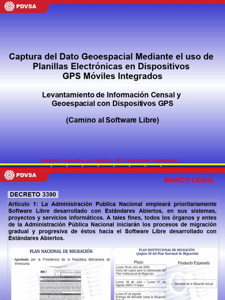 SIG1 | PDF | Sistema de información geográfica | Sistema de Posicionamiento Global