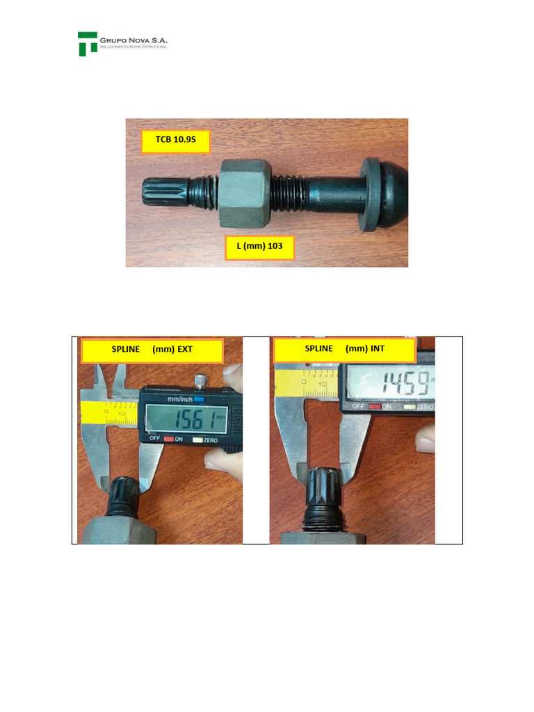 Tension Control Bolt Sohomall 109s | PDF