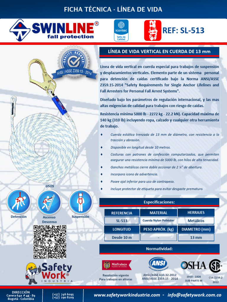 SL 513 | PDF | Cuerda | Bienes manufacturados