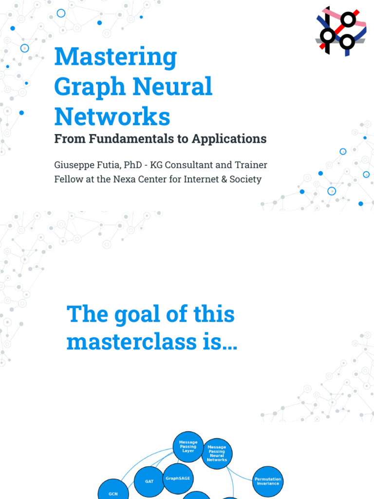 CDL 2024 - GNNs Masterclass | PDF | Mathematical Relations | Theoretical Computer Science